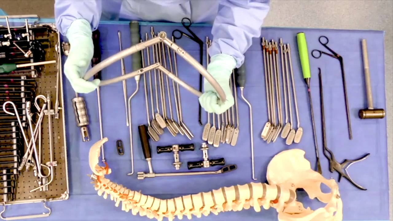 Anterior to Psoas (ATP) Approach for Back Table Setup with Joshua ...